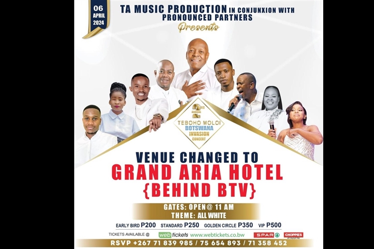 2nd Annual Teboho Moloi Botswana..