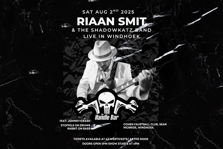 Riaan Smit and The Shadowkatz Live in Windhoek